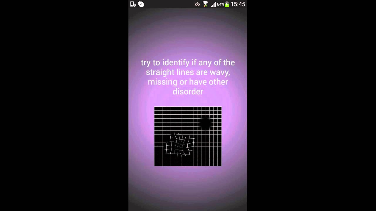 Central Vision Test Intro - YouTube