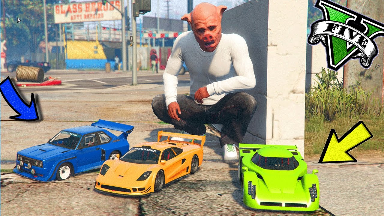 GTA 5 RC CAR MOD 🐷 LE AUTO PIÙ PICCOLE DI GTA 5 !!!🐷 GTA 5 ITA 🐷 DAJEE ...