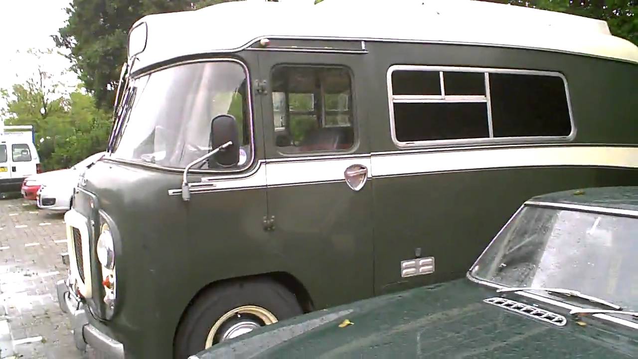 1966 BMC camper van 2.2 ,ex ambulance no rust !! nicely restored. - YouTube