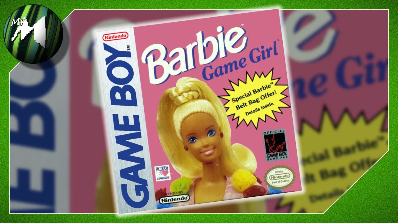 Barbie Game Girl (Nintendo GameBoy) Deathless Playthrough - YouTube