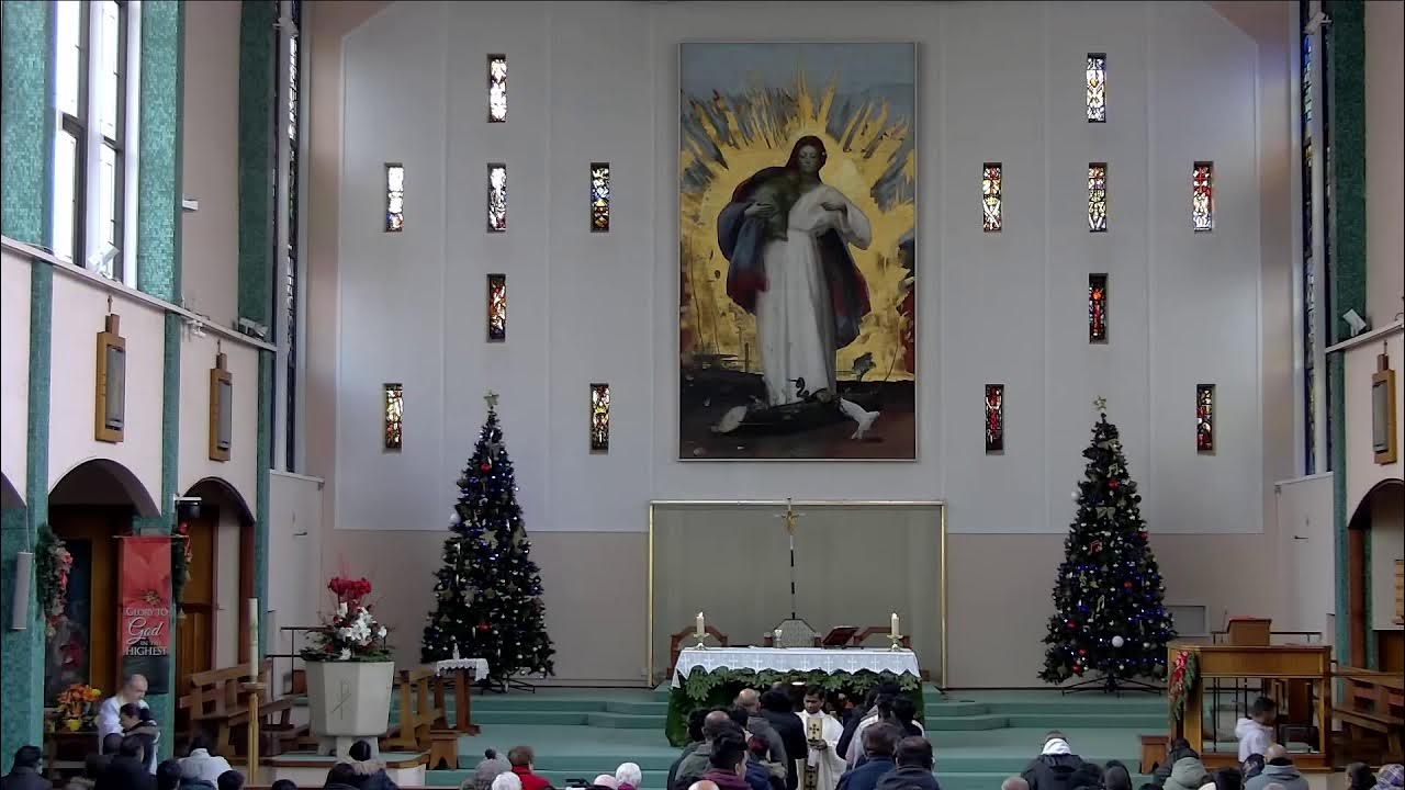 Christmas feria Mass from Hayes 12:00 pm 6 January 2024 - YouTube