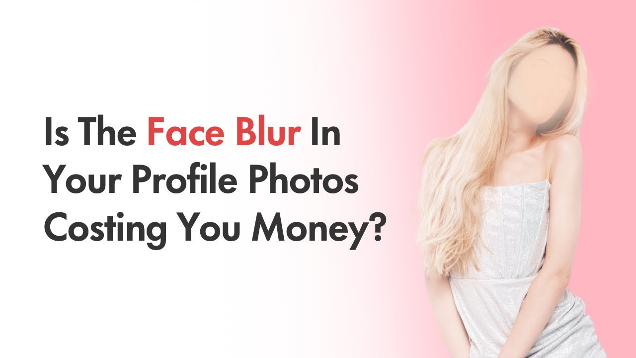 Is The Face Blur In Your Profile Photos Costing You Money? - YouTube