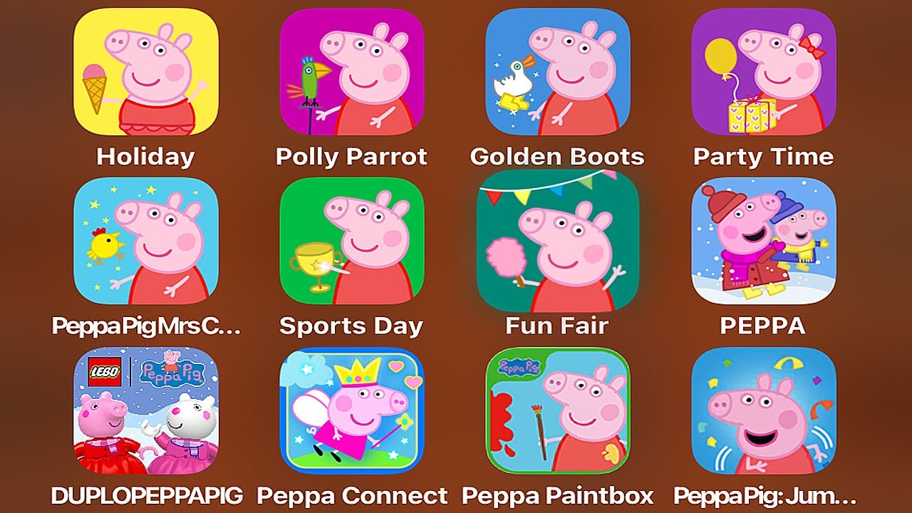 Peppa Pig: Theme Park (Peppa Pig: Fun Fair) 2015 - iOS / Android ...