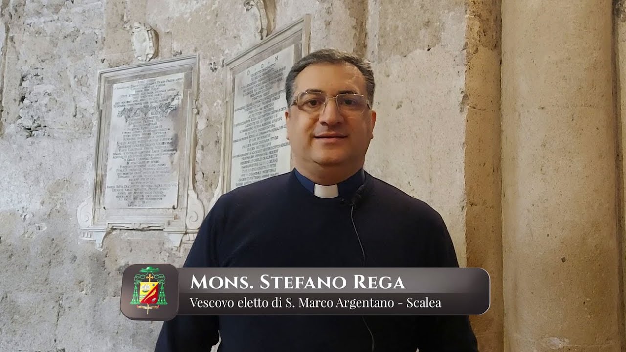 Il video saluto di Mons. Stefano Rega - YouTube