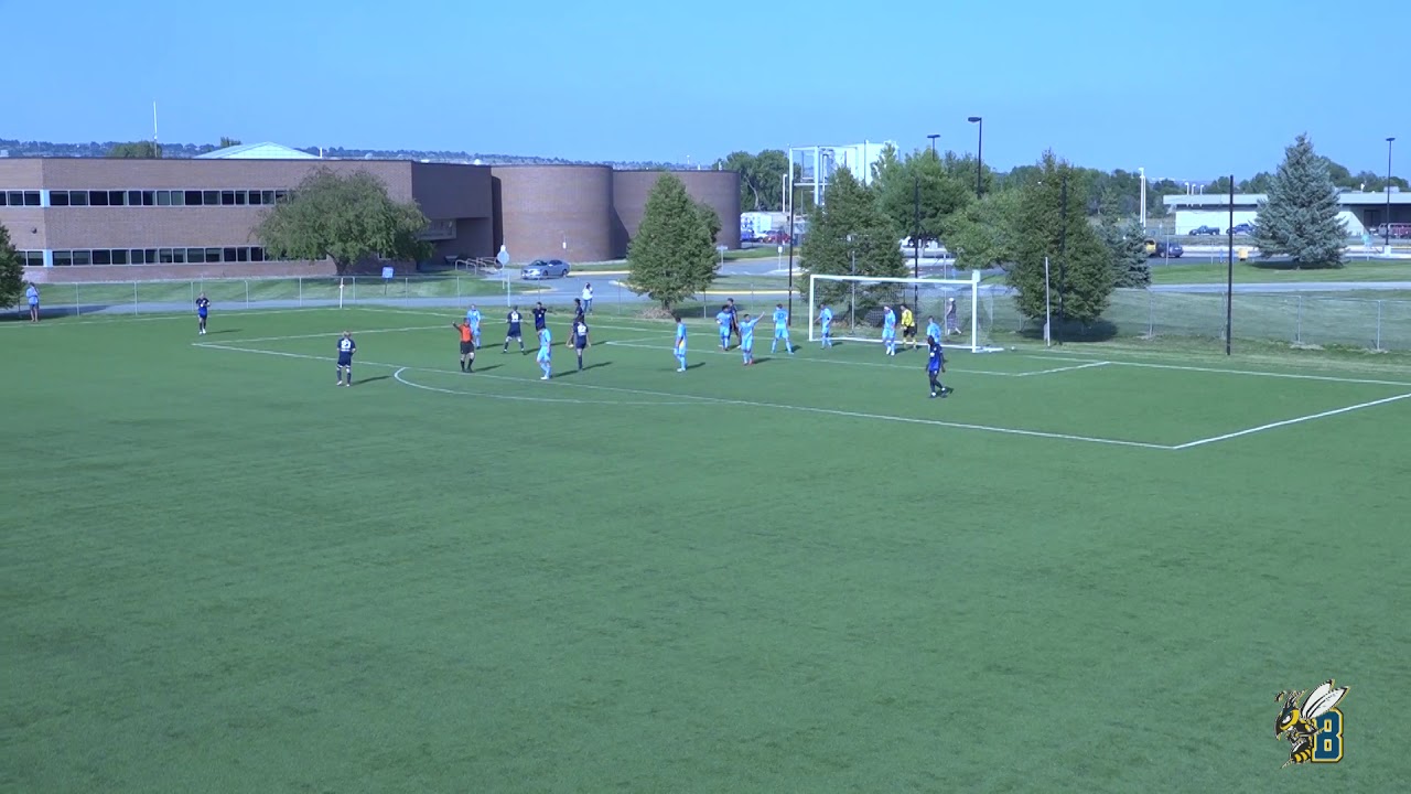 MSUB Men's Soccer Luca Battistotti Goal 9/7/18 - YouTube