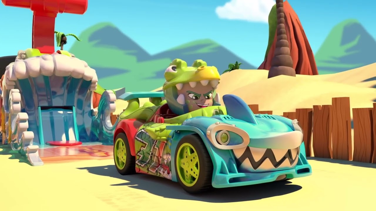 T RACERS EPISODE The Wave Race launcher! 🌊 Cartoons SERIES for Kids ...