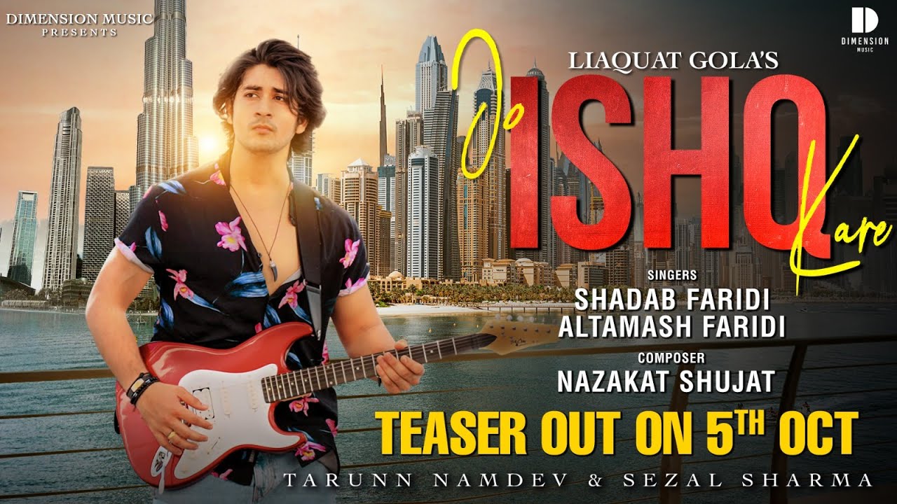 JO ISHQ KARE - Teaser Out on 5th Oct | Shadab Faridi, Altamash Faridi ...