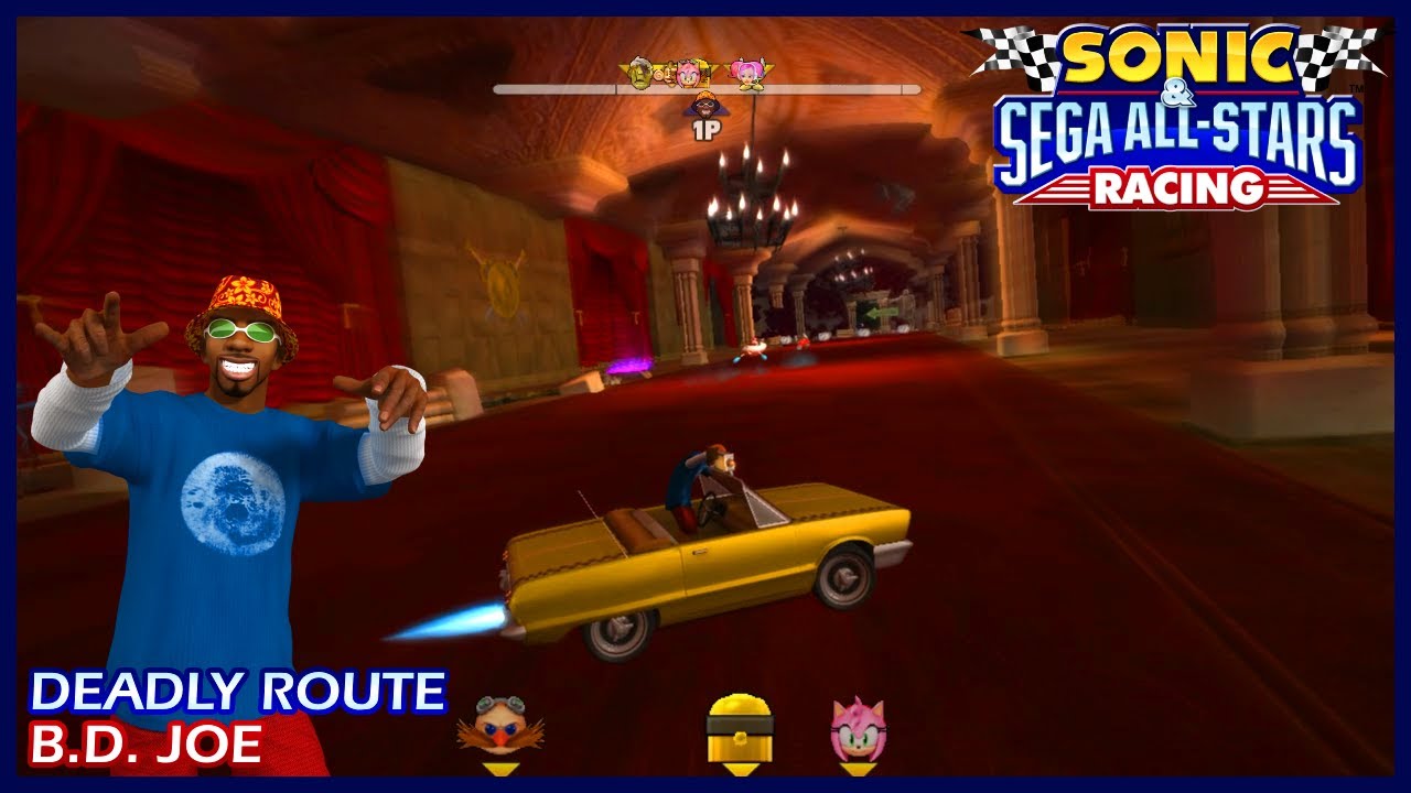 Sonic & SEGA All Stars Racing | Deadly Route | B.D. Joe - YouTube