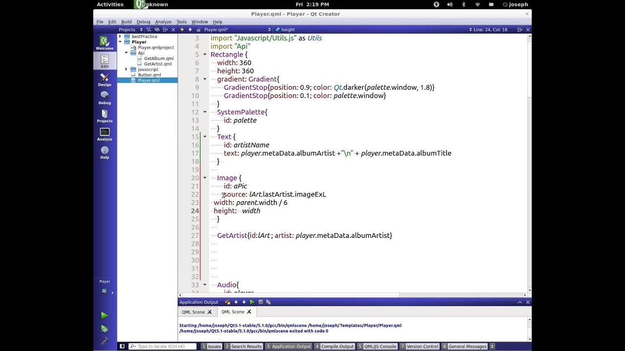 Qml Tutorial Part 34 || More Audio (adding & using metaData) - YouTube