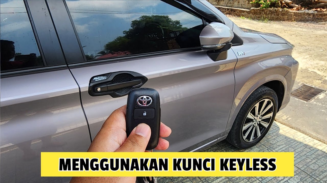 Tutorial Menggunakan Kunci Keyless New Avanza Matic Tahun 2023 - YouTube