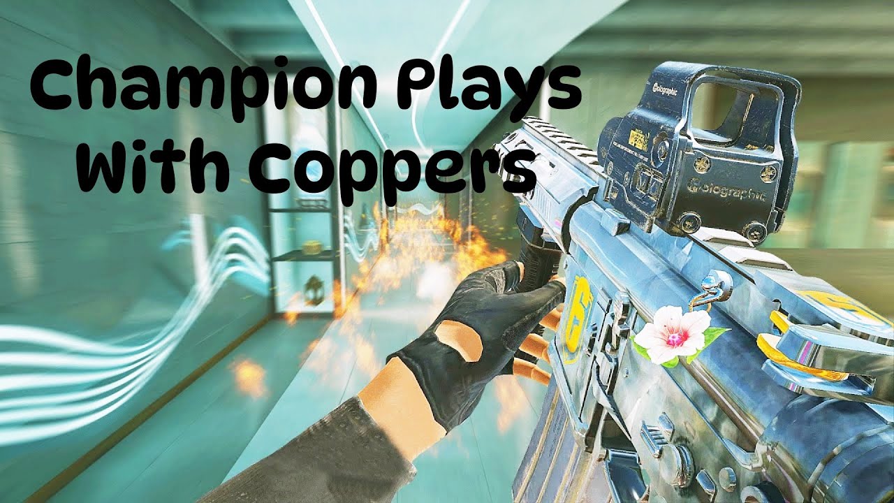 When a Champion plays RANKED with Coppers in Rainbow Six Siege - YouTube