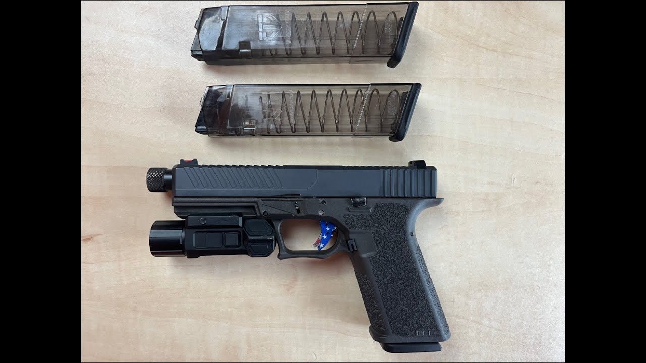 PF45 (G21.45 ACP) P80 Build Overview and Range Test - YouTube