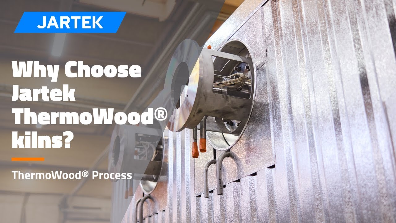 Jartek - Why Choose Jartek ThermoWood® Kilns - YouTube