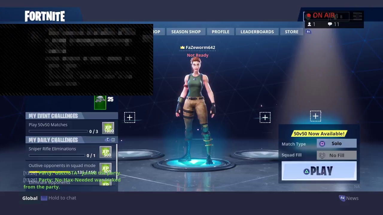 Fortnite solo\duo\Sqaud\open lobby - YouTube