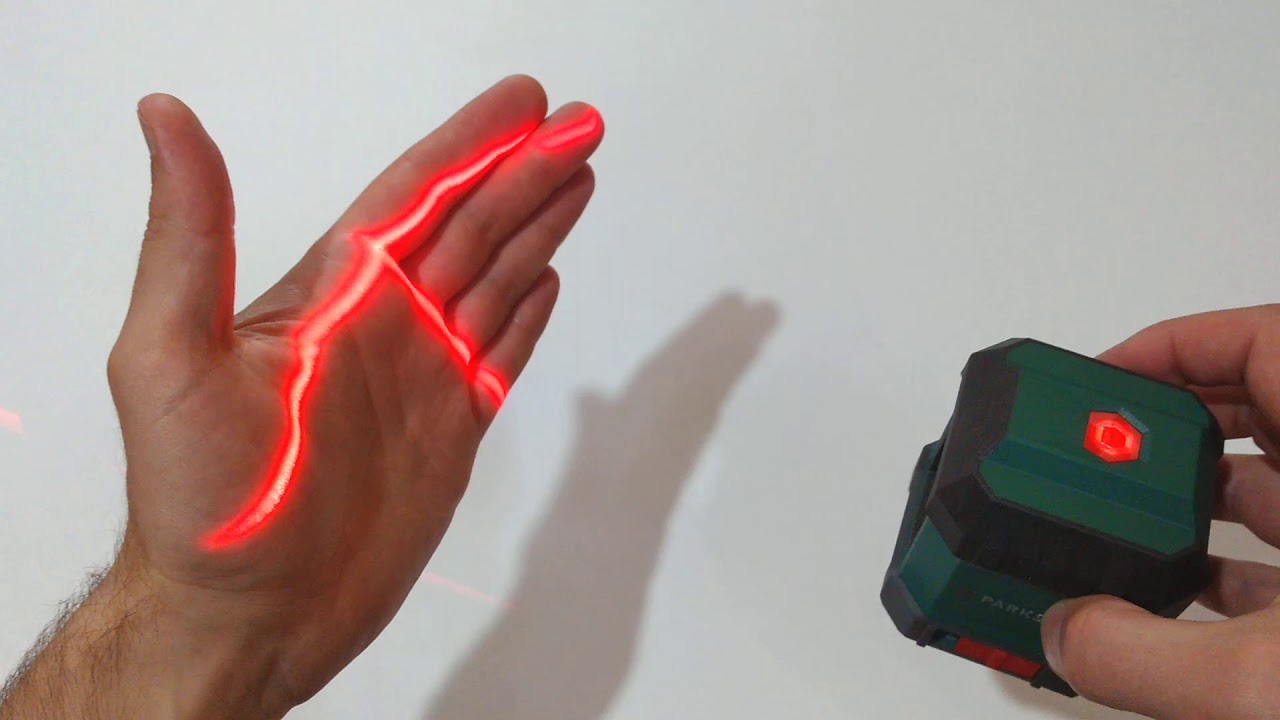 Unboxing and Testing Parkside Cross Line Laser - YouTube