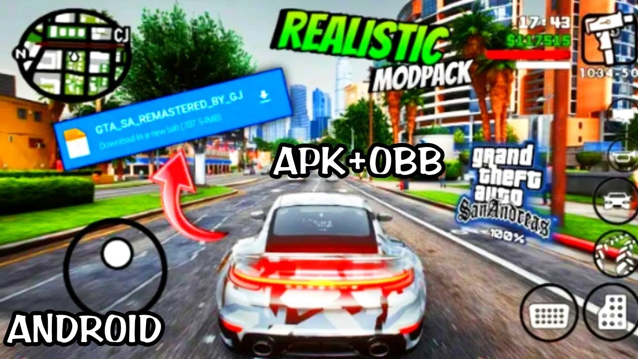 GTA SA 90s Graphics Modpack forGTA SA Android 13 &14| All Devices Sup ...