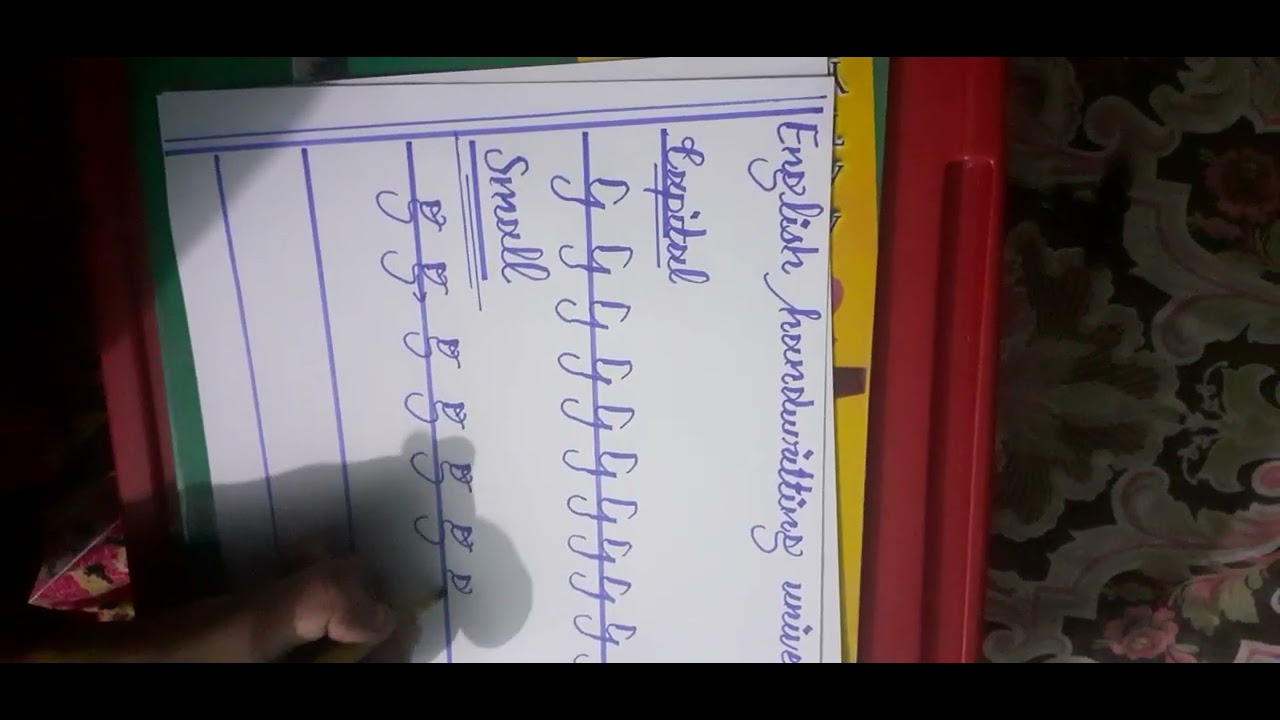 How to write "G" - YouTube