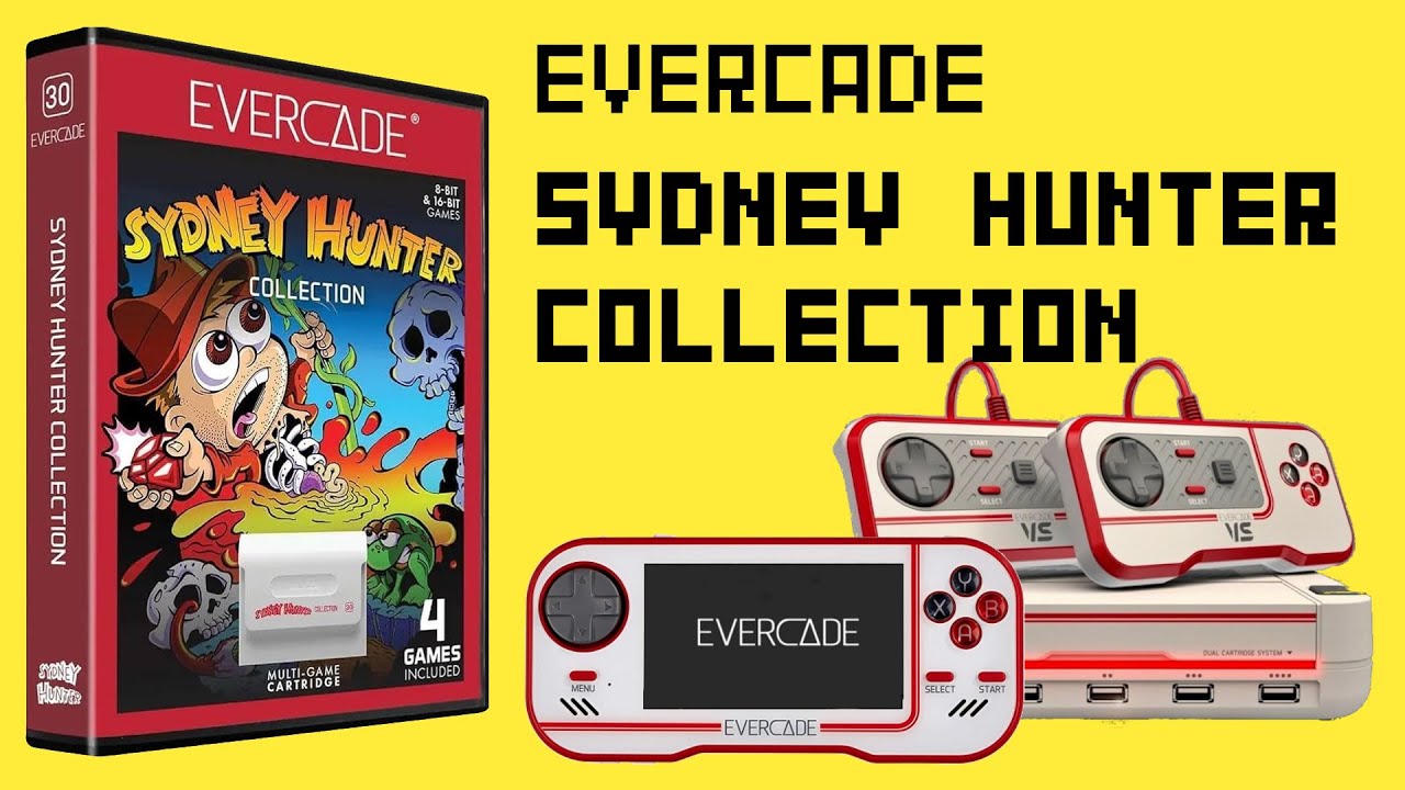 EVERCADE (Línea Roja) | Cartucho 30 [00F7]📡🎮🎤🇪🇸 SYDNEY HUNTER ...
