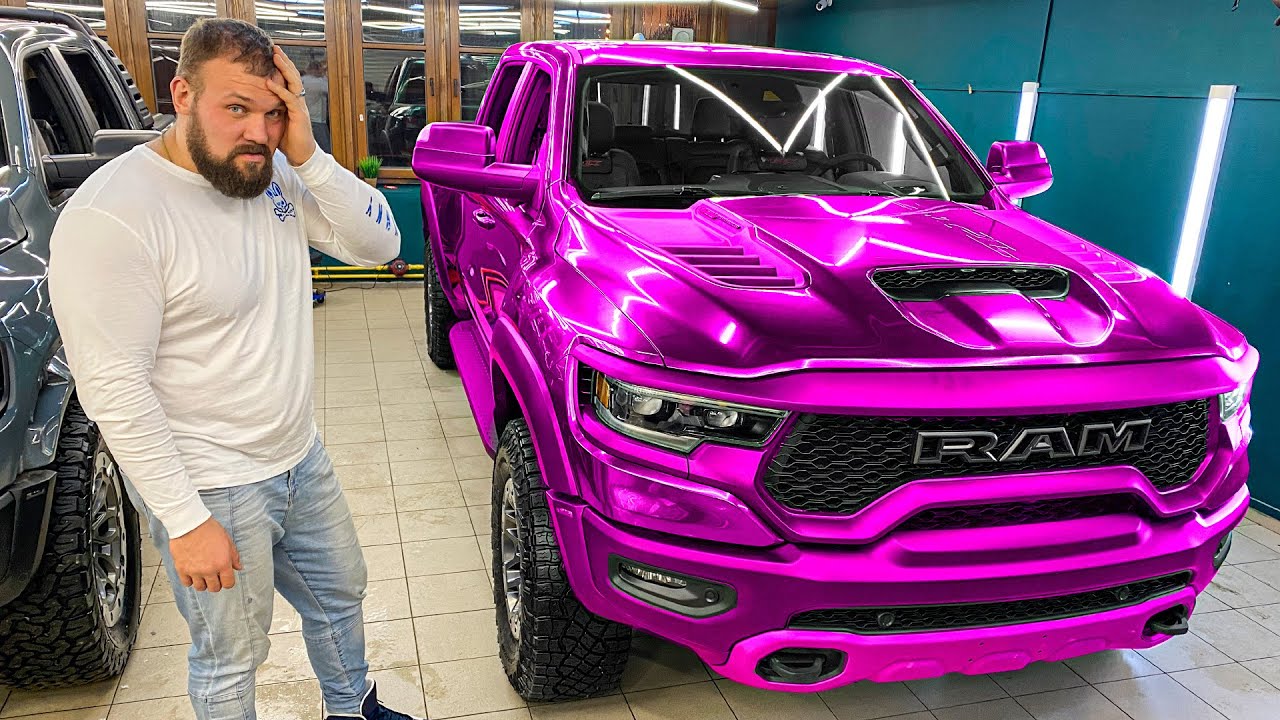 НОВЫЙ ЦВЕТ RAM TRX / НЕМНОГО НЕ ТО… - YouTube