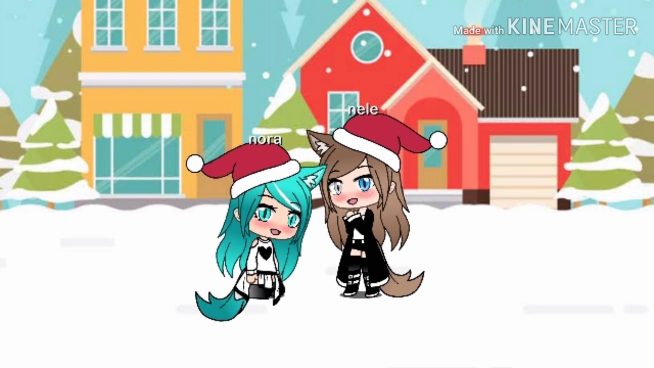Ariana grande santa tell me/ gacha life - YouTube