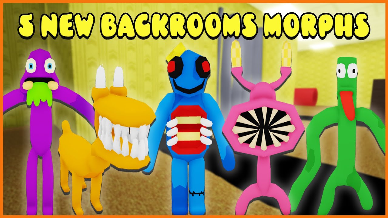 Backrooms Morphs - ALL 5 NEW VERY SCARY MORPHS - ROBLOX - UPDATE - YouTube