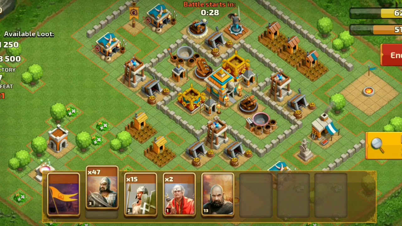 How to attack in bahubali the game official - YouTube