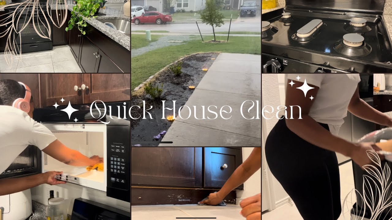 Relaxing quick Summer house clean 🧹🧼🧽🫧 - YouTube