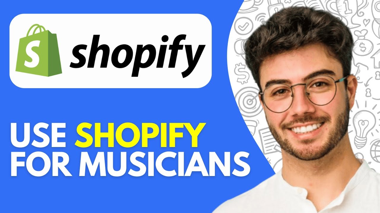How to Use Shopify for Musicians (2025) Sell Music on Shopify - YouTube