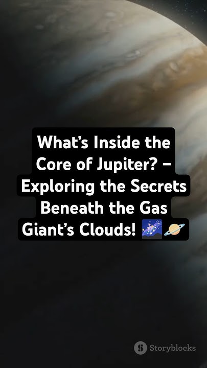 What’s Inside the Core of Jupiter? – Exploring the Secrets Beneath the Gas Giant’s Clouds! 🌌🪐# ...
