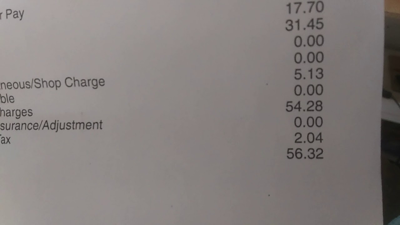 The oil change bill at the Ford dealership - YouTube