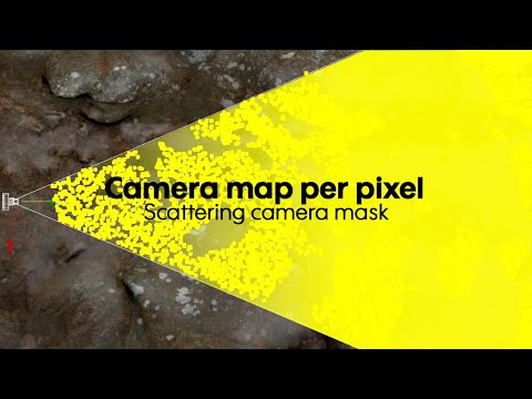 Camera map per pixel для скаттеринга в пределах поля зрения камеры | camera scattering mask 3ds ...