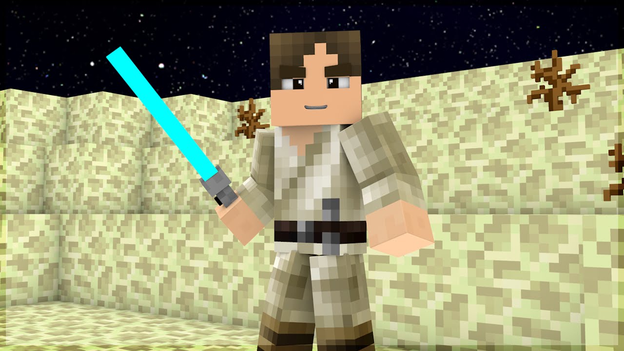 Minecraft: EU VIREI UM JEDI! (BUILD BATTLE) - YouTube
