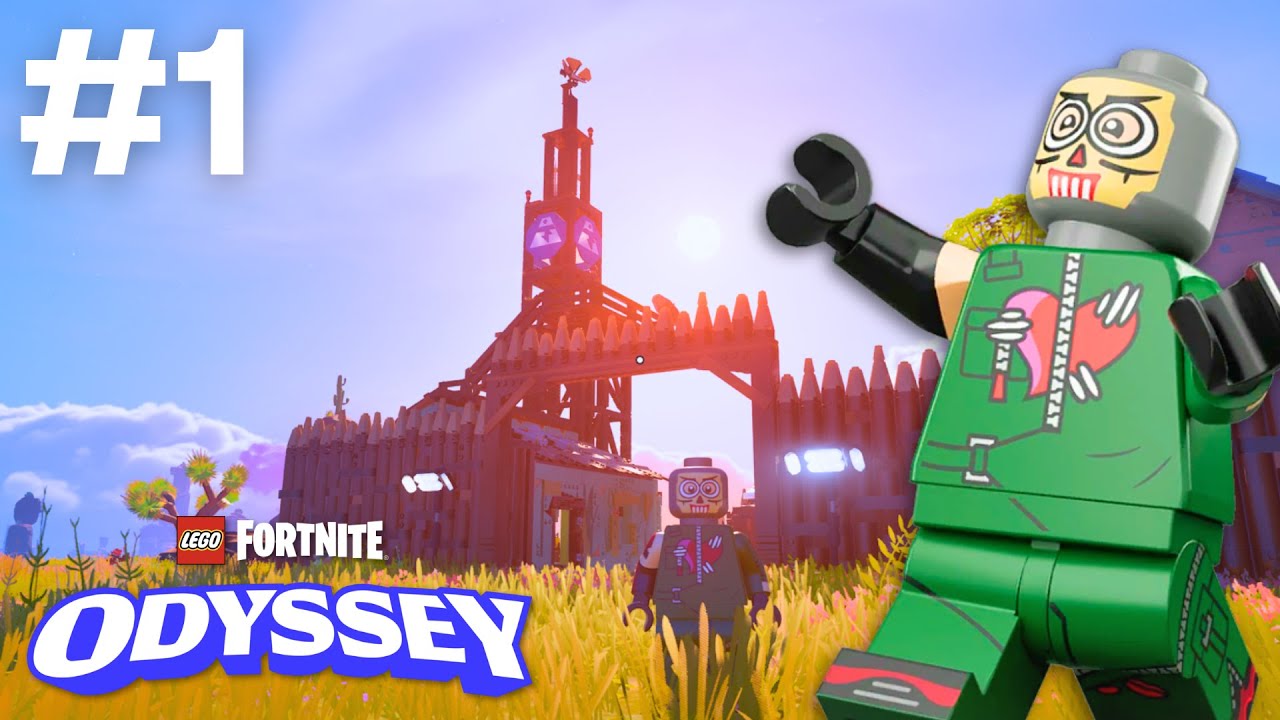 LEGO Fortnite ODYSSEY Gameplay - Episode 1 - Storm Survivor Camp - YouTube