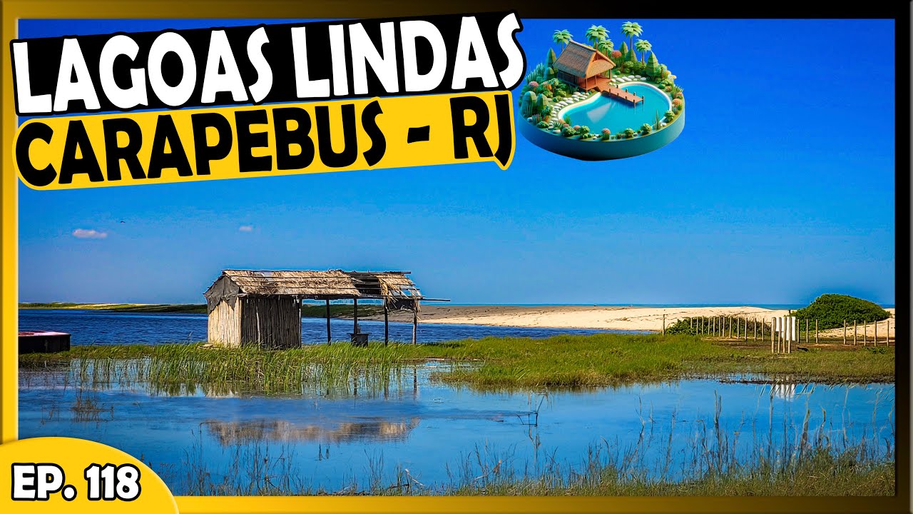 CONHEÇAM A LAGOA ENCANTADA 😍 E A PRAIA DE CARAPEBUS 🌊 - CARAPEBUS - RJ ...