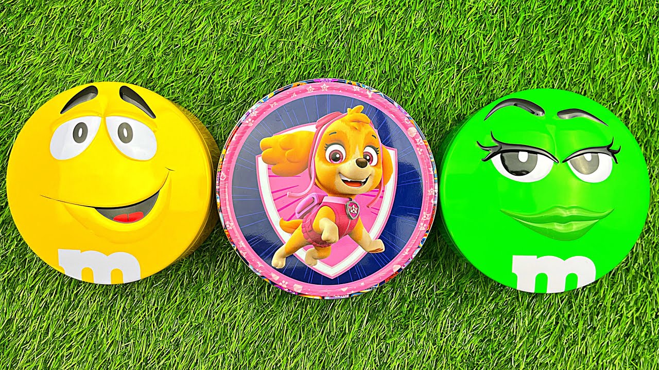 Vibrant 3 Giant M&M'S Unboxing | Satisfying Candy Experience in ...