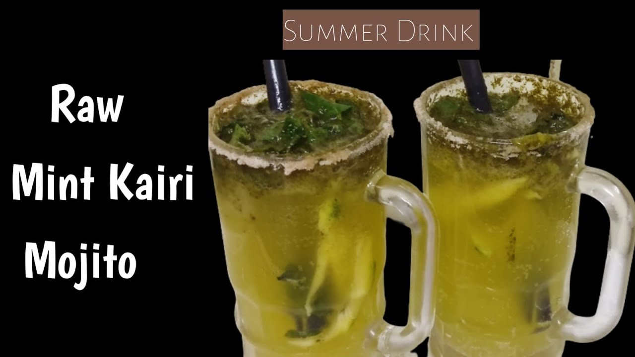 Raw Mint Kairi Mojito | Refreshing Summer Drink #mojitodrink # ...