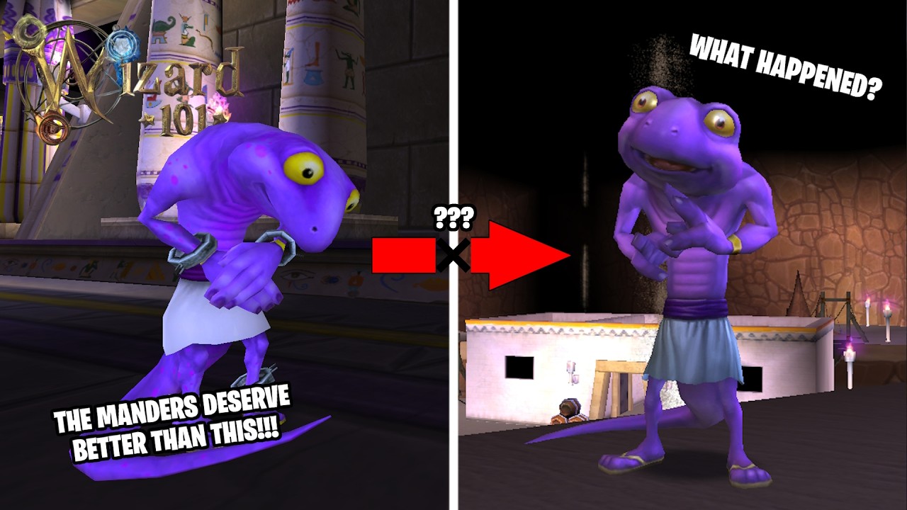 The Manders Deserve Better in Wizard101’s Krokotopia Update - YouTube