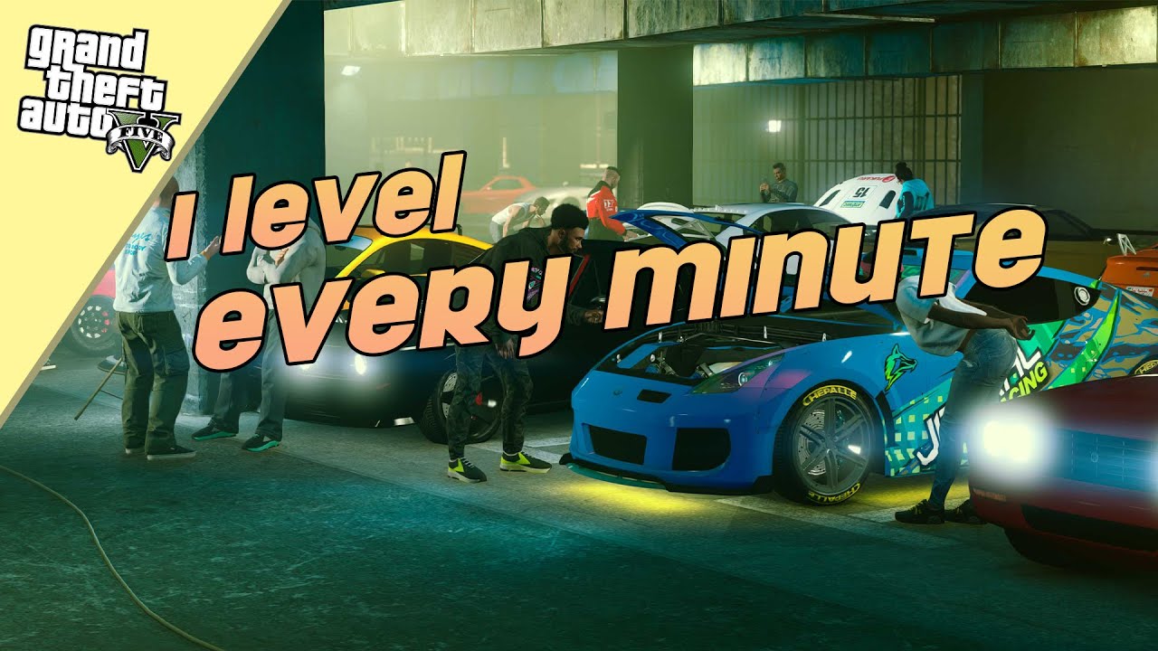 QUICKEST Way To Level Up Your REP In GTA V TUNERS DLC - YouTube