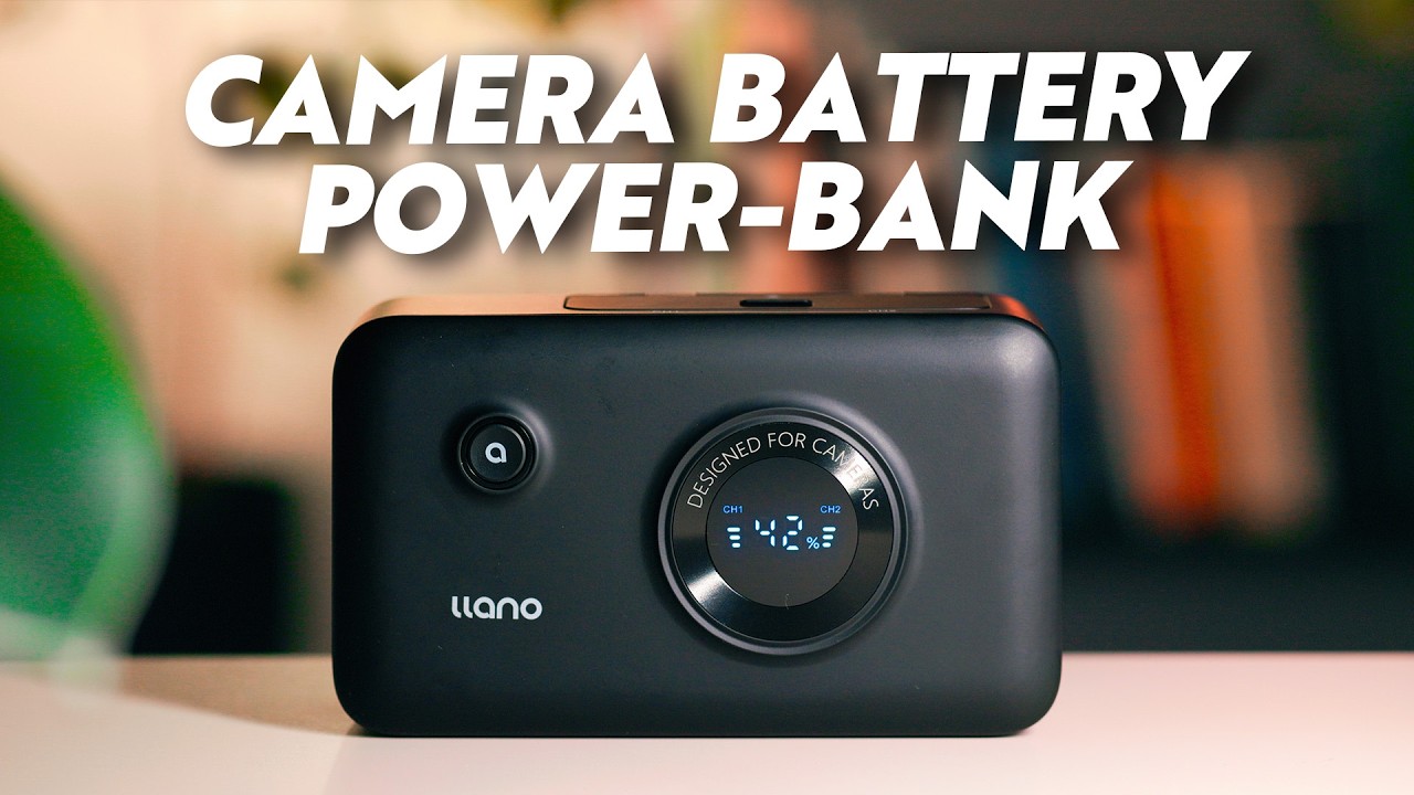 This Camera Charger is INCREDIBLE (Llano CS3 Dual-Slot Camera Power ...