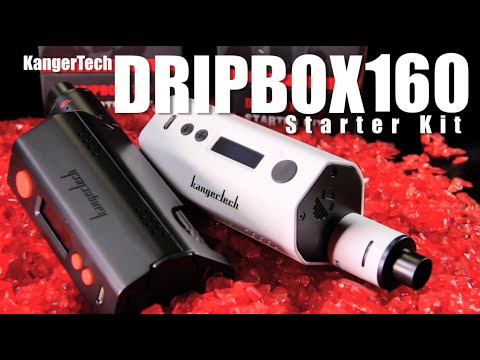 DRIPBOX 160 BOX MOD by: KangerTech ~COMBO MOD RDA SYSTEM~ - YouTube