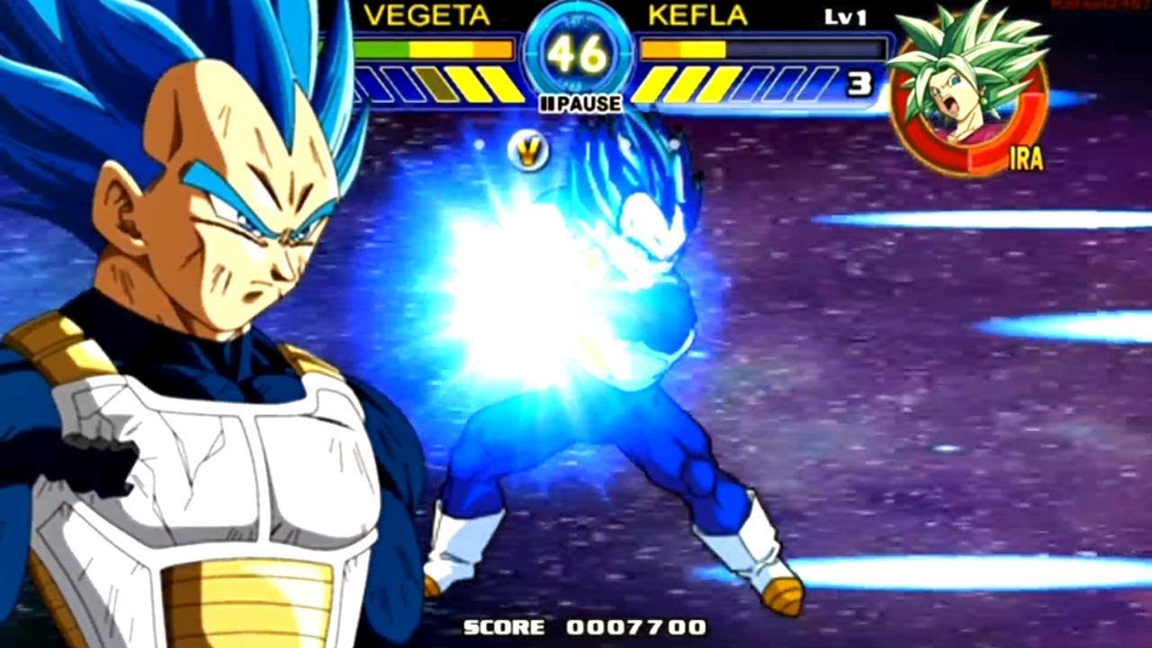 Dragon Ball Super Z: Budokai Tenkaichi (SSB Shinka Vegeta) vs (SSJ2 ...