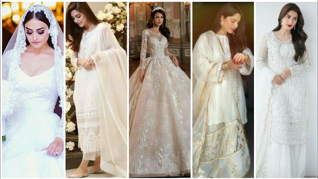 White & off White Simple/Stylish White Color Dresses designs2020 - YouTube