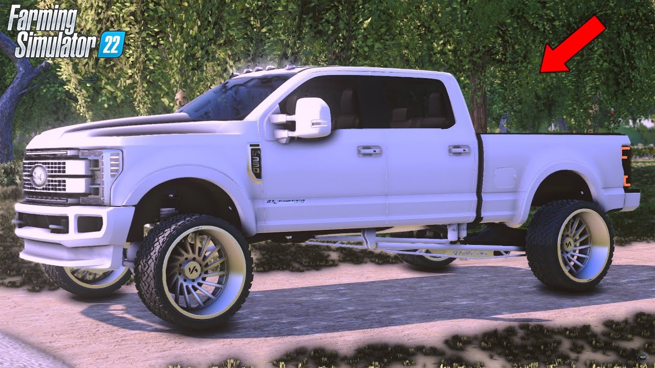 TURNING WORK TRUCK INTO $100,000 SEMA BUILD! | Farming Simulator 22 ...