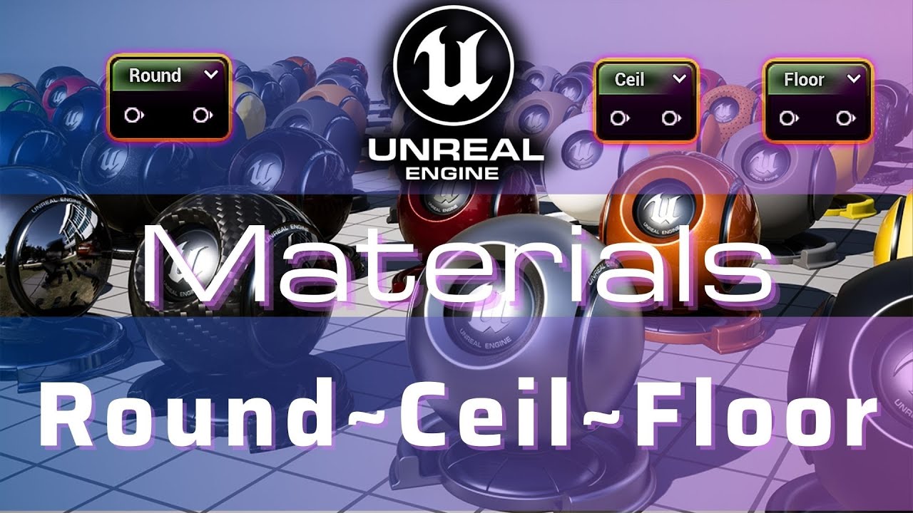 Round, Ceil & Floor - #15 Unreal Engine 5 Materials - YouTube