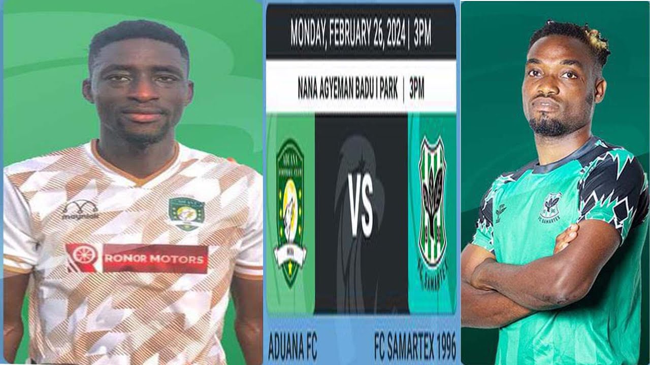 GPL: Aduana FC vs Samatex 1996 || Live Commentary - YouTube
