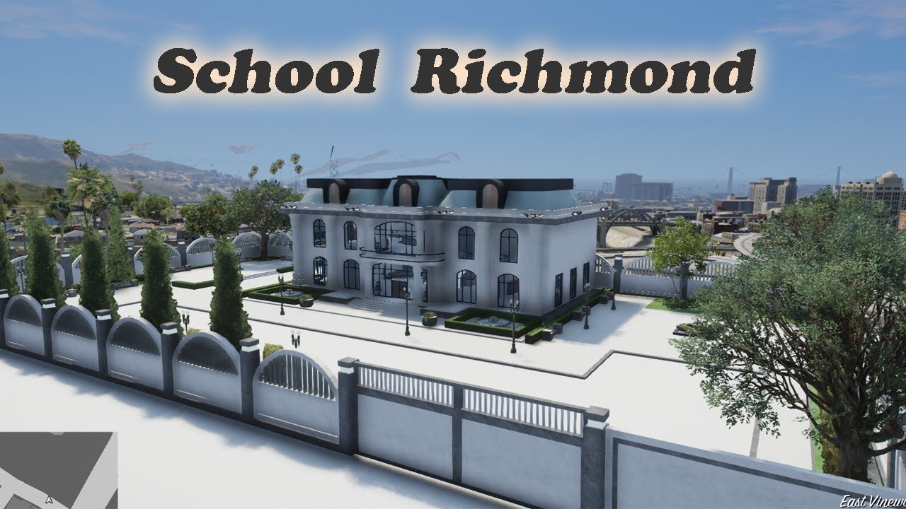 school richmond map GTA V | FiveM Maps | By MICHAEL - YouTube