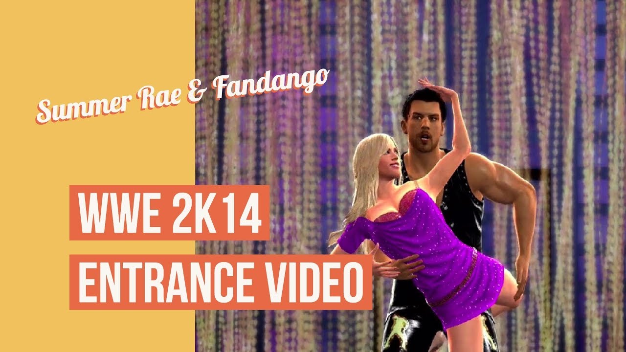 Summer Rae & Fandango - WWE 2K14 Entrance - YouTube