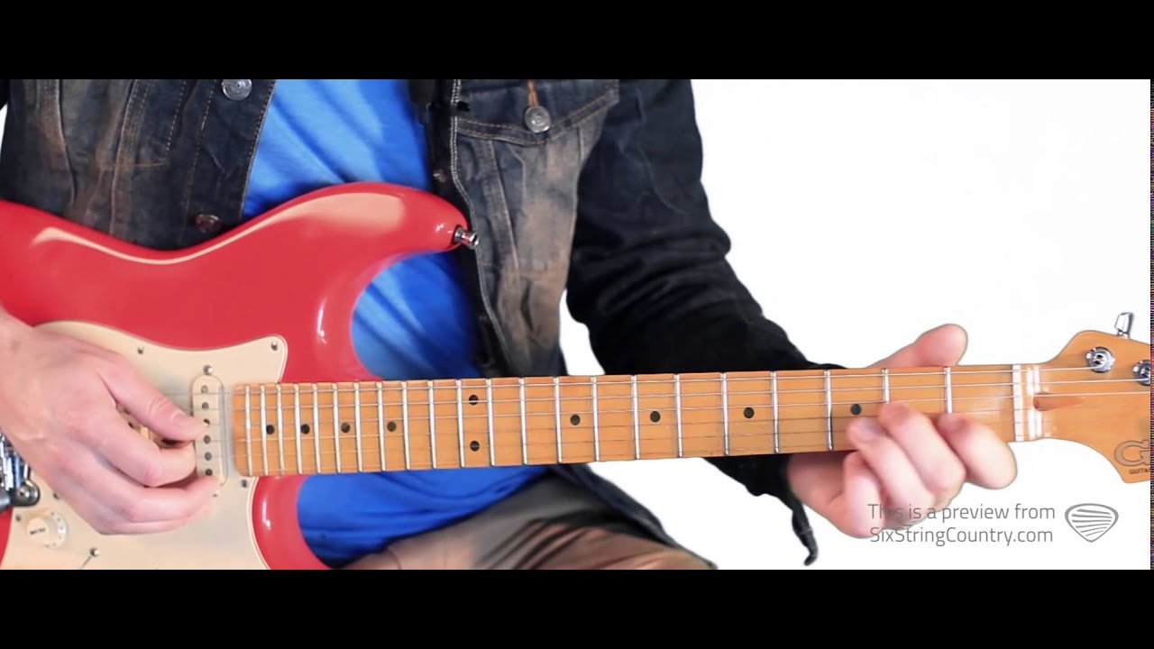 9 Riffs Stevie Ray Vaughan Style - Guitar Lesson and Tutorial - Six ...