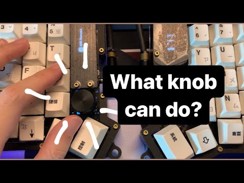 Qmk Knob. What you can do for knob? Vial split keyboard - YouTube