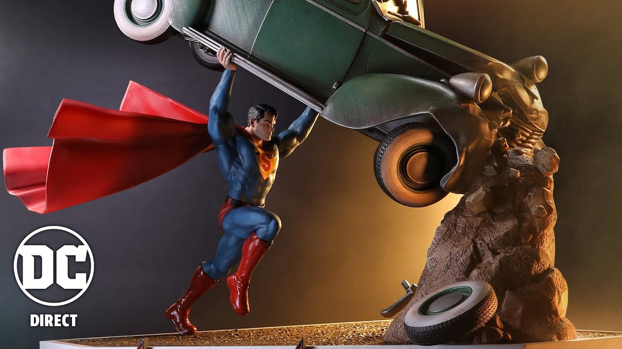 Superman (Action Comics #1) Resin Statue | McFarlane Toys Showcase ...